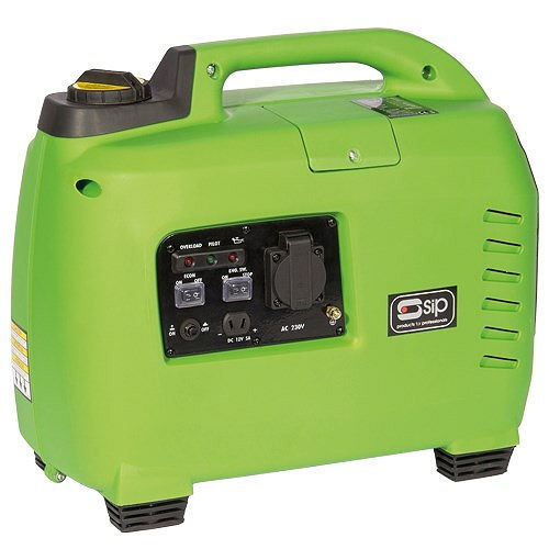 Inverter Generator, 1KW, 900W cont. 1x230V, 1x12V